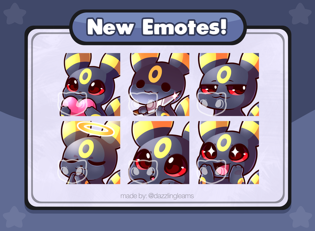 Yellow Ring Fox Monster Emote Pack
