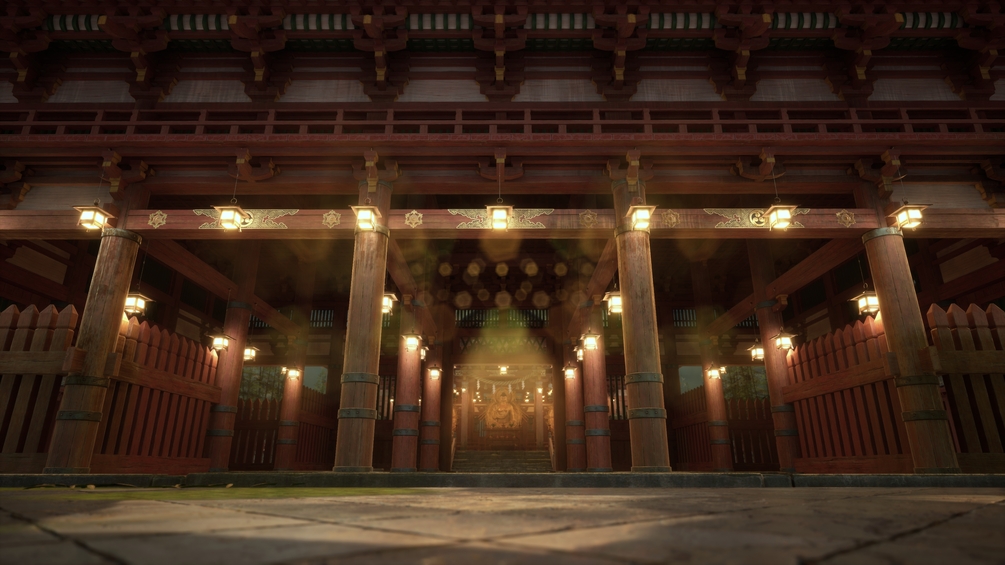Japanese Temple VJ Loops