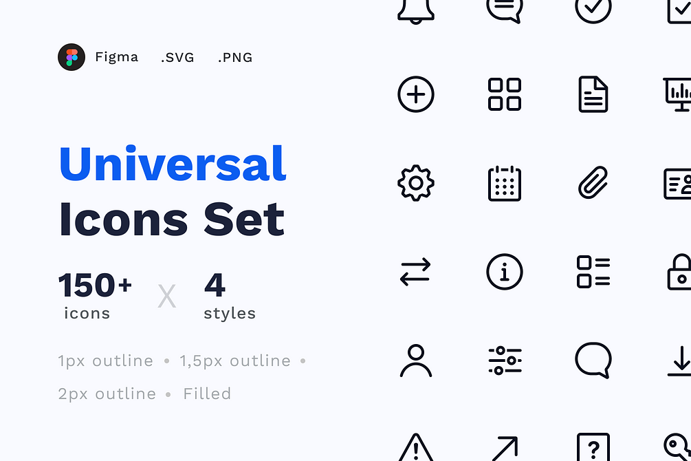 Universal Icons Set