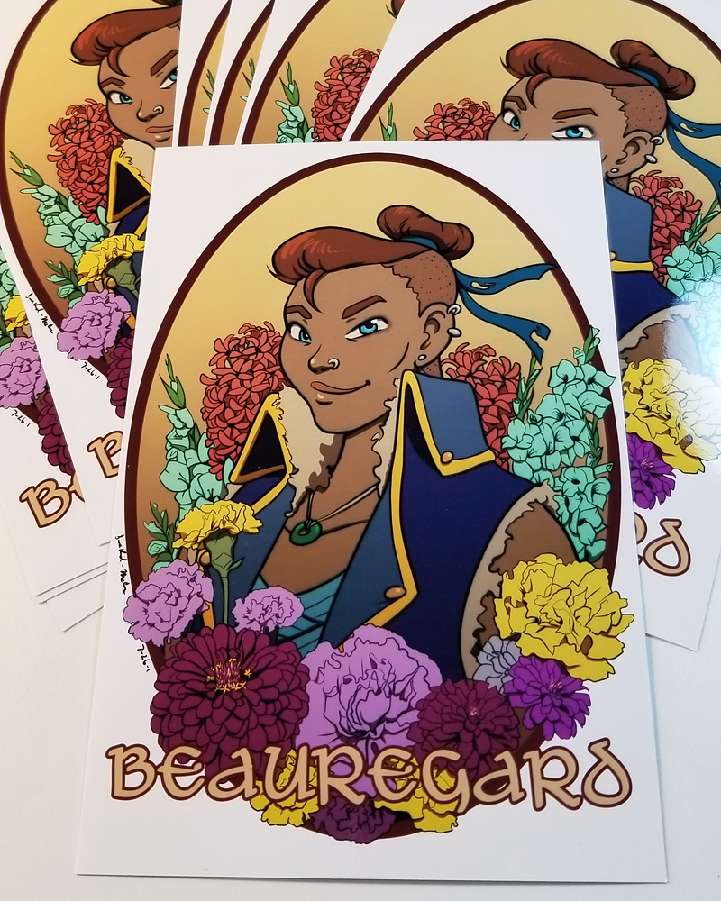 Beauregard 4x6" Print