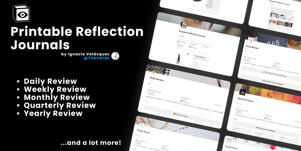 Printable & Digital Reflection Journal