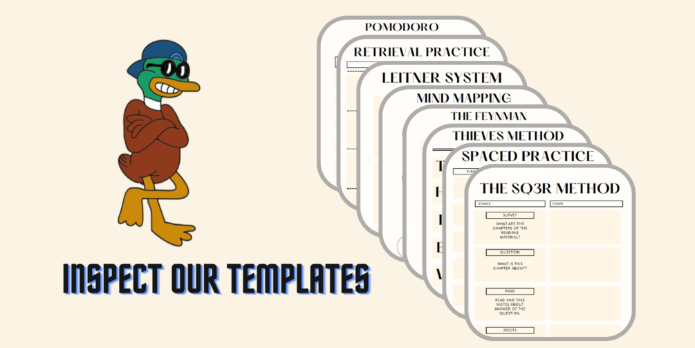 Study Templates