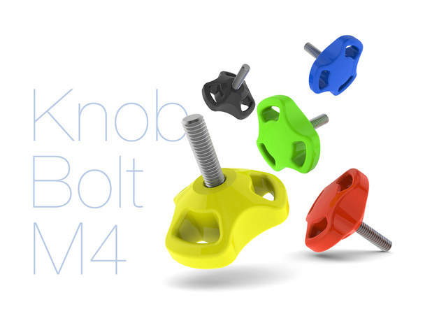 Knob Bolt M4