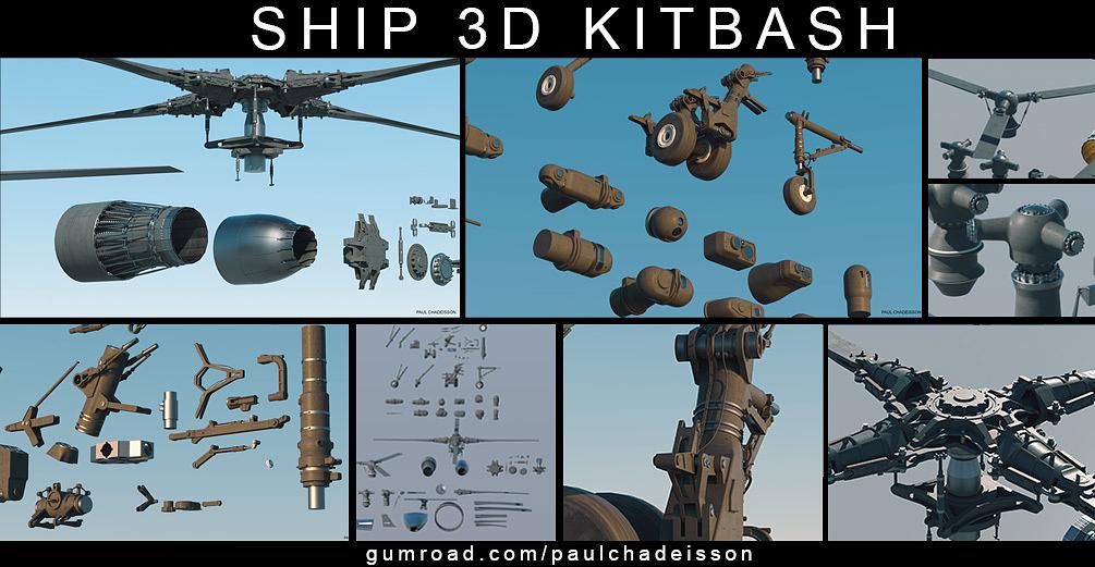 [SHIP] 3D Kitbash FULL pack