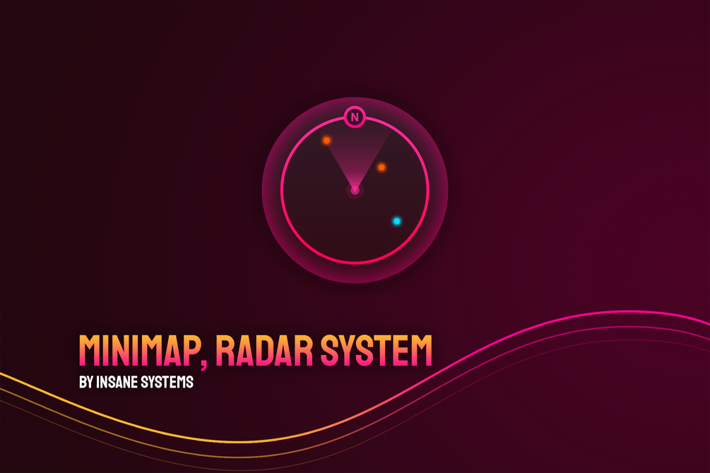 Minimap, Radar System Unity Asset