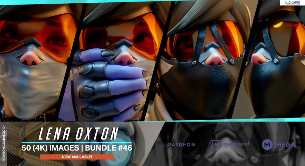 Overwatch - Lena Oxton Bundle #46 [50 image)