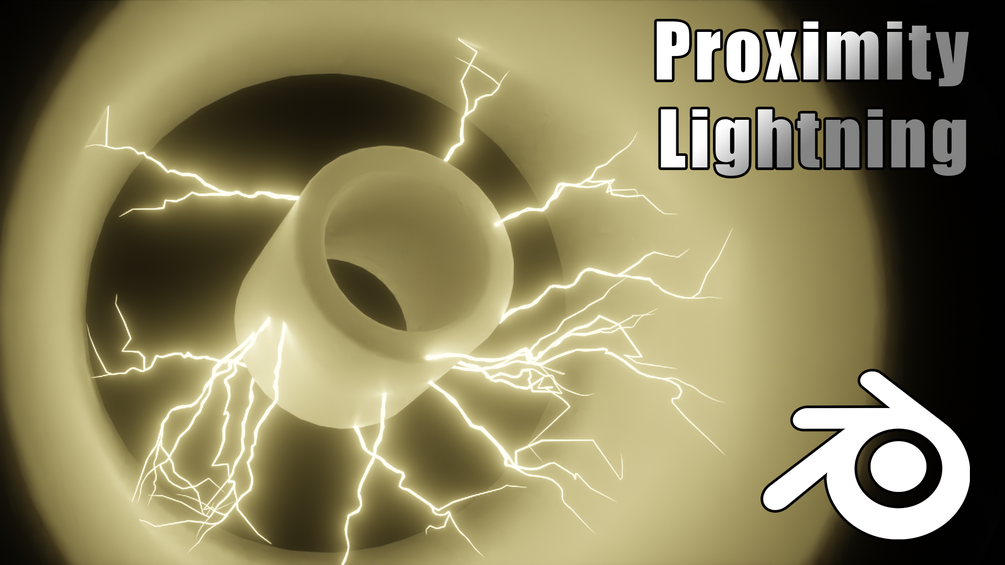 [Blender 3.1+] Proximity Based Lightning