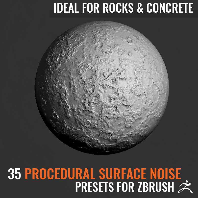35 Weathered Surface Noise for Rocks and Concrete