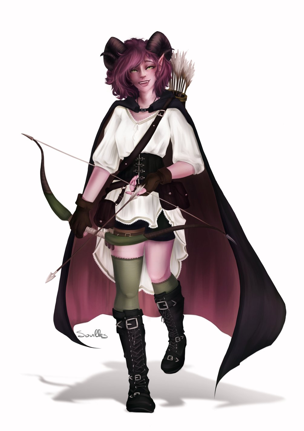 Tiefling - Full Resolution Art