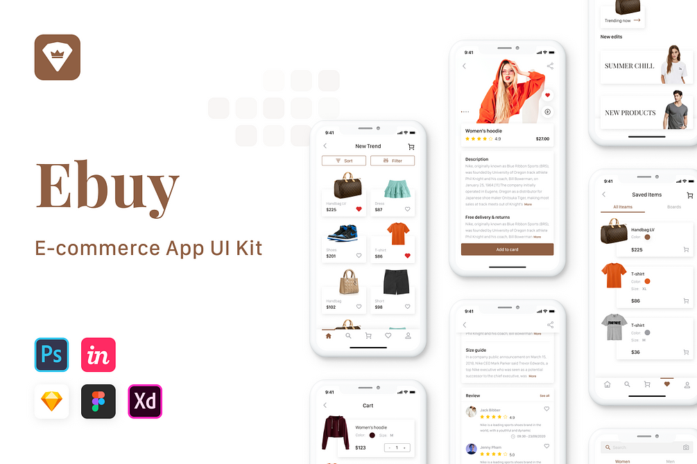 Ebuy - E-commerce App UI Kit