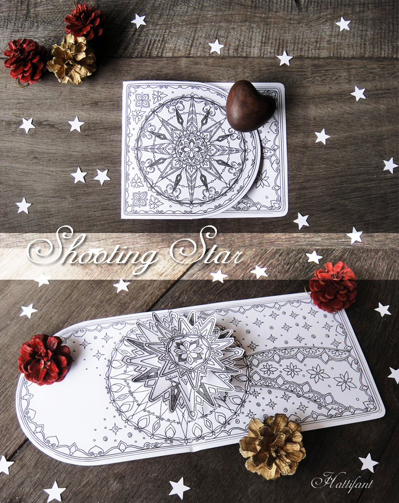 Pop Up Card "Make a wish upon a Shooting Star"