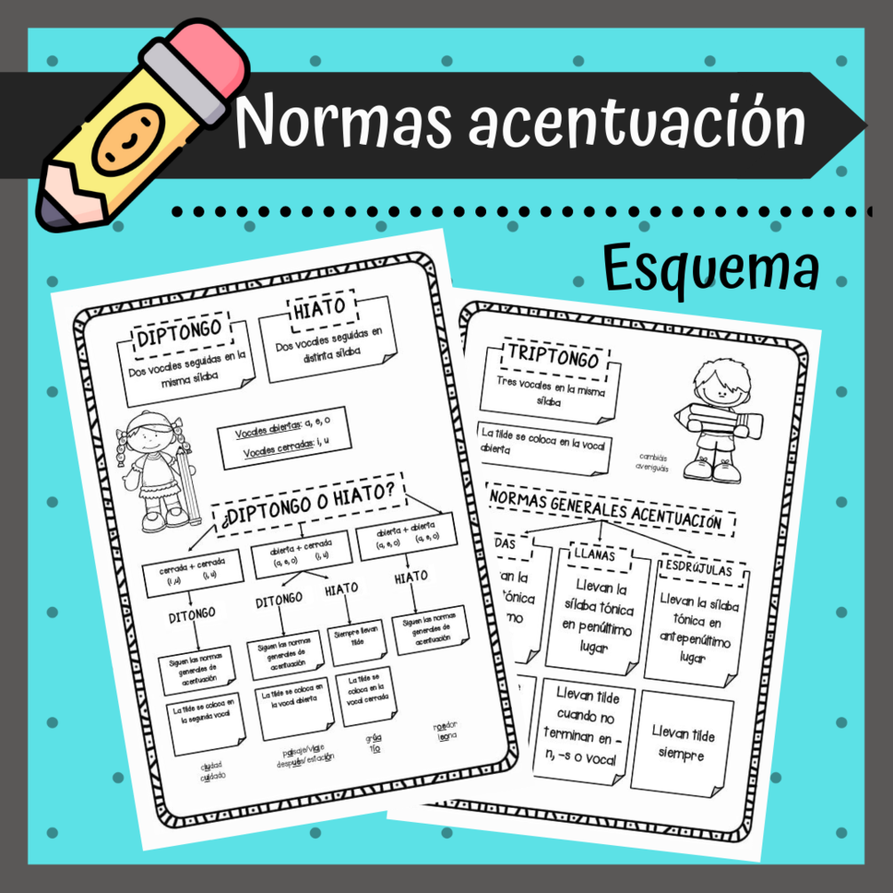 Reglas de acentuación diptongos, hiatos y triptongos