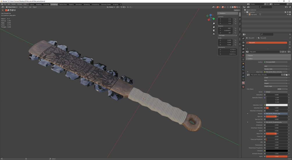 Azteca weapon [Vrchat]