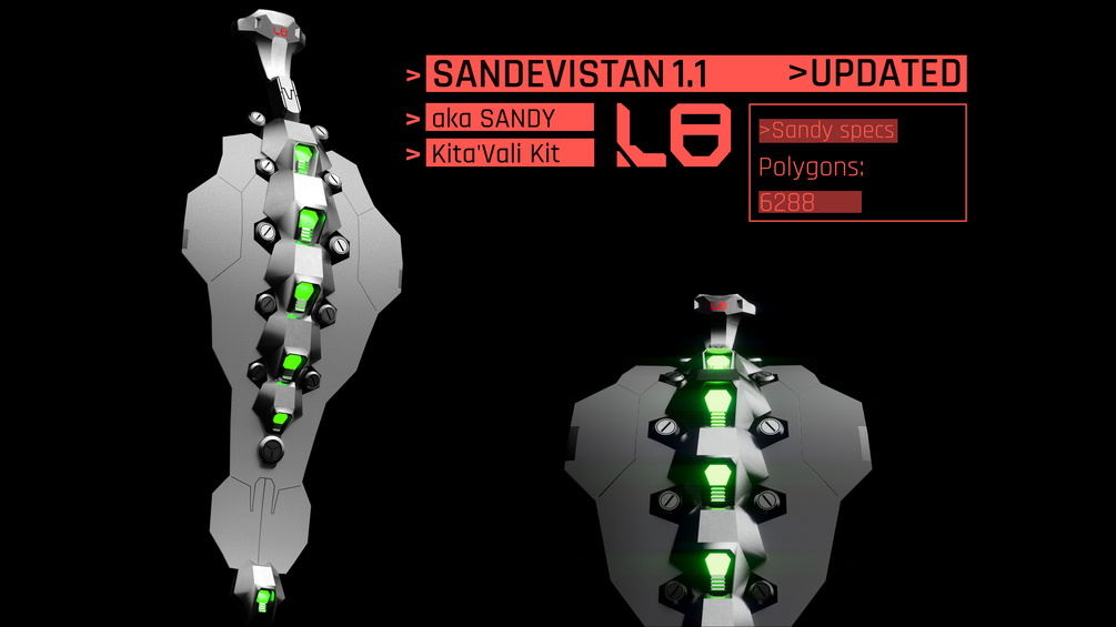 Sandevistan aka [SANDY] for Kita'Vali (ver 1.1)