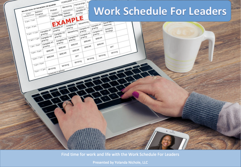 Leader Work Schedule (Fillable PDF)