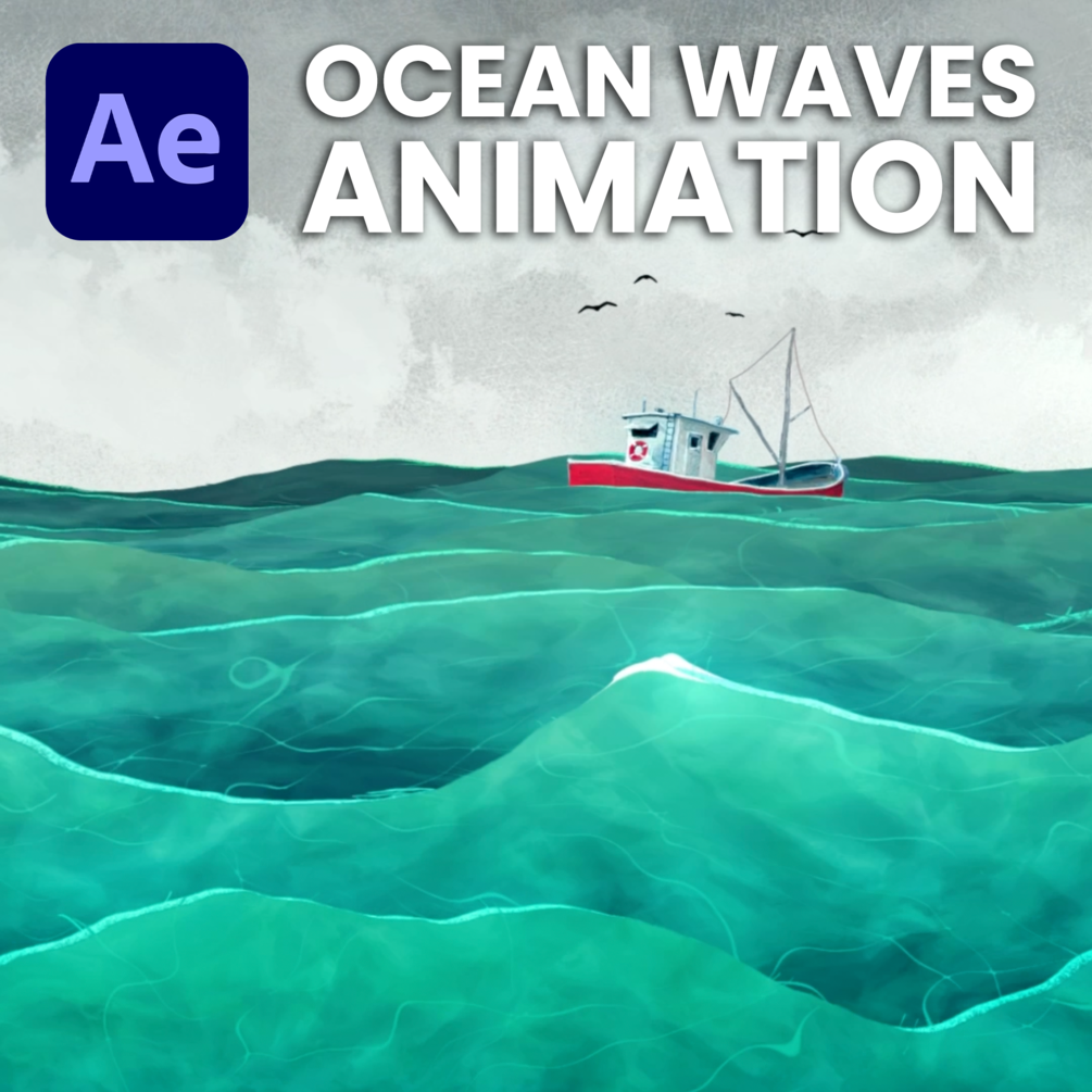 Ocean Waves | After Effects Project File
