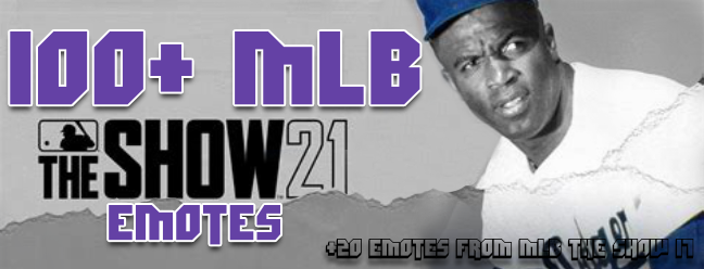 MLB The Show 21 MEGA Emote Pack