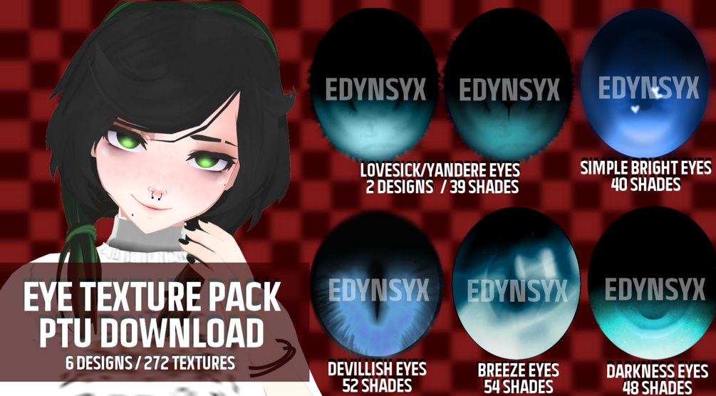 MMD Eye Textures Pack