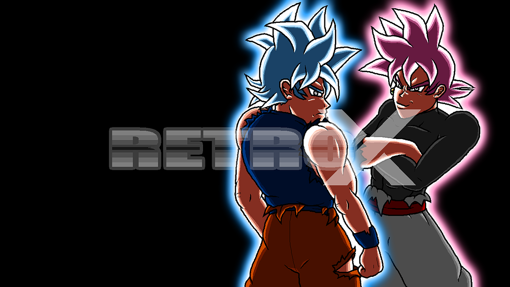 UI Goku and UI Goku Black Wallpapers