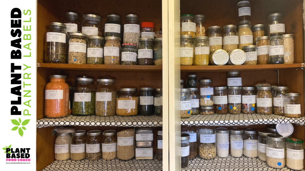 Plant Based Pantry Labels [Template]