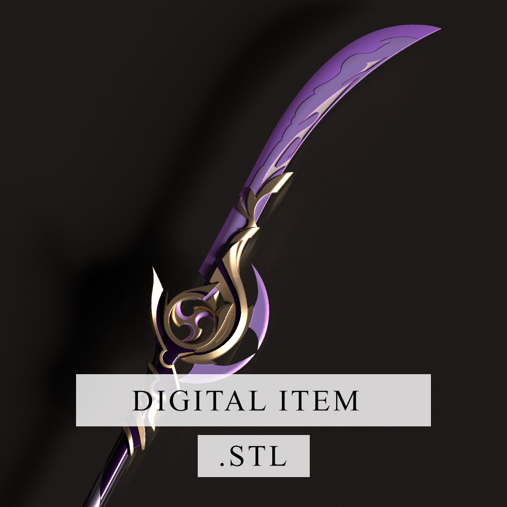 Genshin Impact - Engulfing Lightning [ 3d file .stl ]