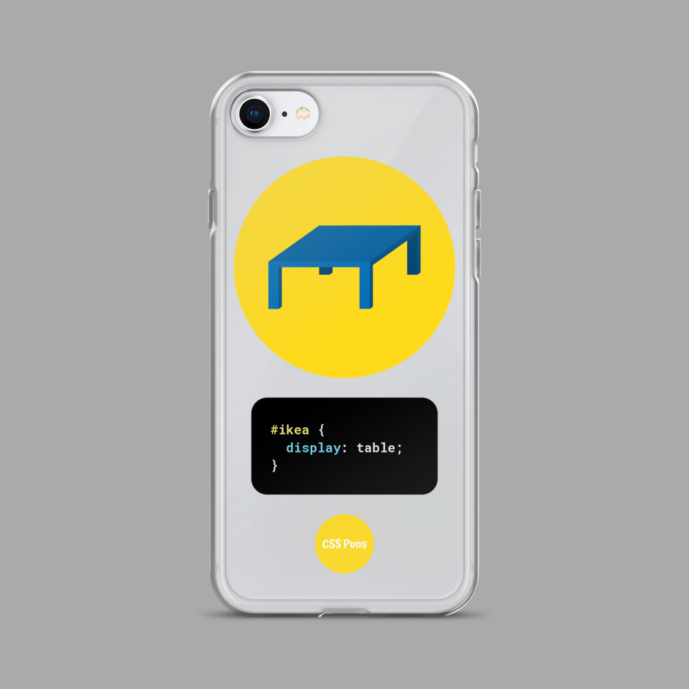 CSS Puns - Ikea - iPhone Case