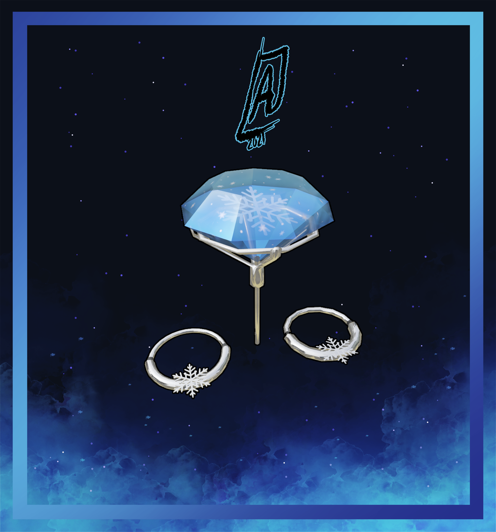 Snowflake Piercing Set