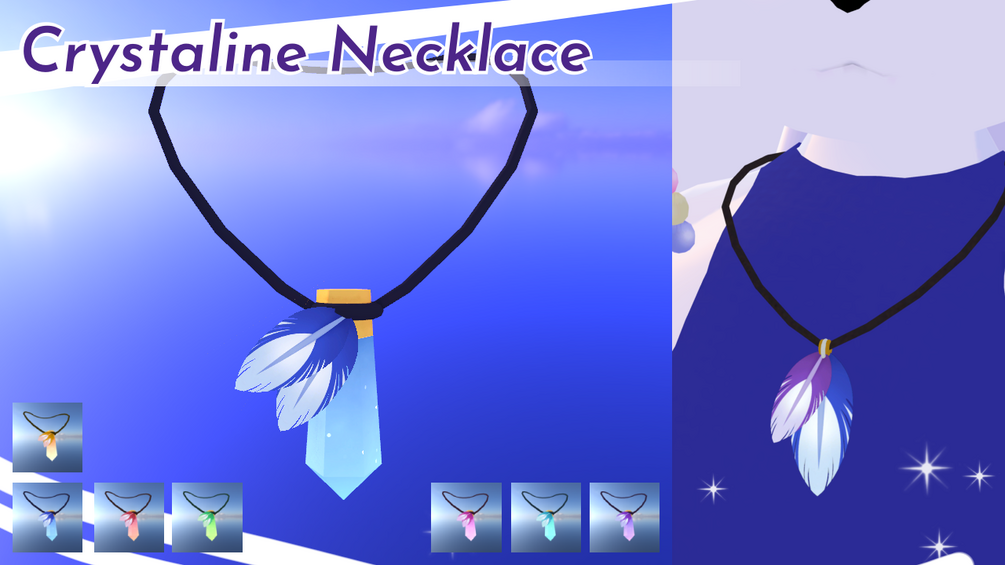 Crystaline Necklace (VRChat)