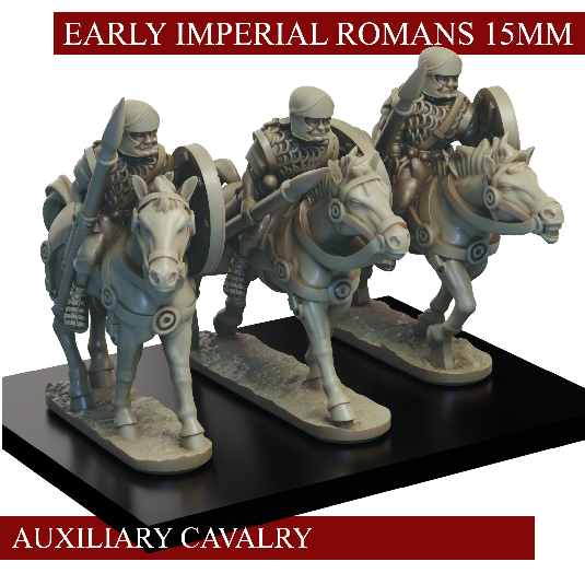 15mm Imperial Romans: Auxiliary Cavalry