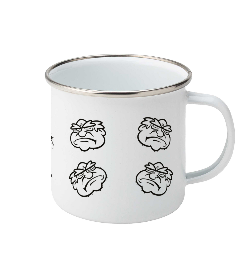 Grumpy Old Git Enamelled Mug