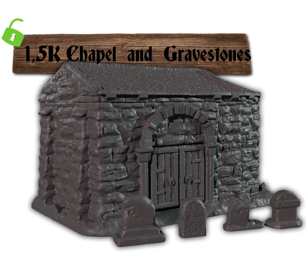 Chapel and Gravestones