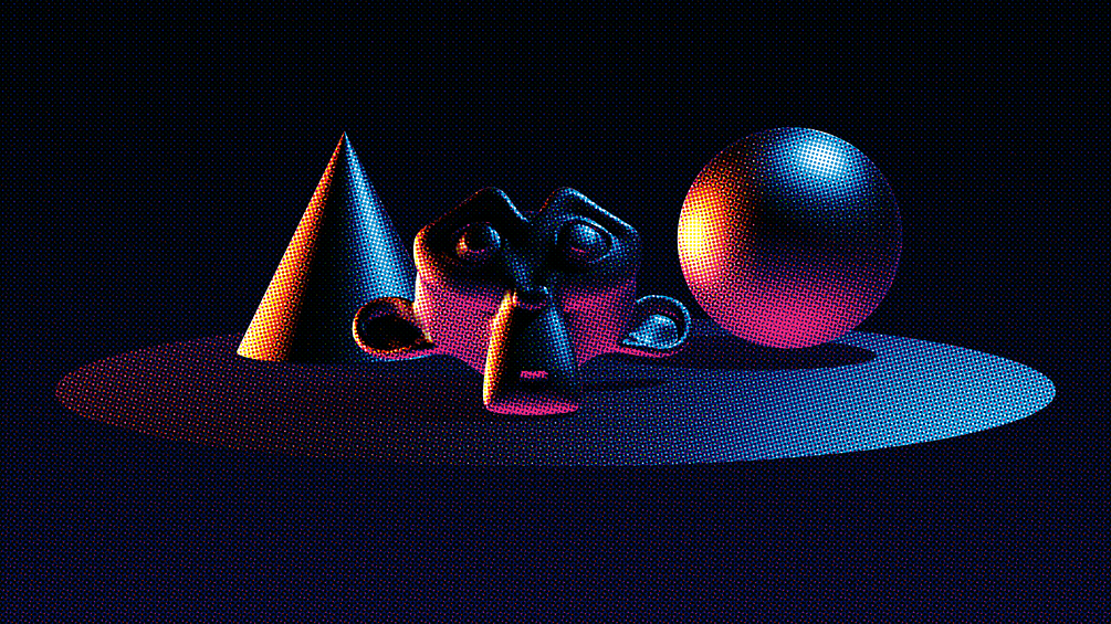 Retro Halftone Shader [Blender 2.82]