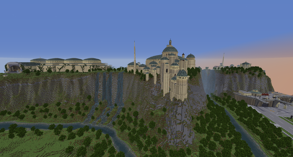 Minecraft Naboo Planet Map 5,000 x 5,000