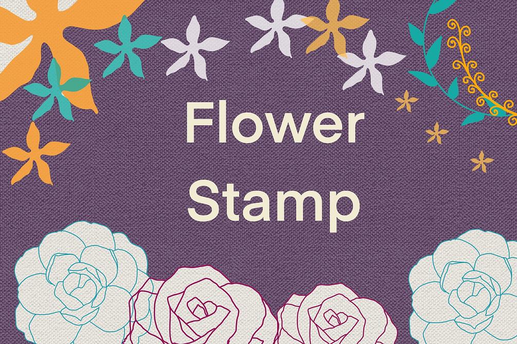 Flower stamp