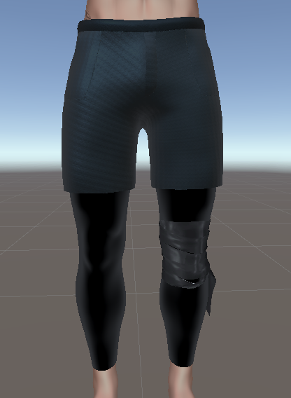 Shorts with leggings and a bandage (VRChat) [$4] FREE in server