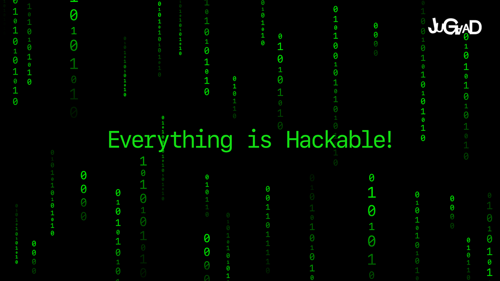 "Everything is Hackable" Desktop Wallpaper (3200x2000px)
