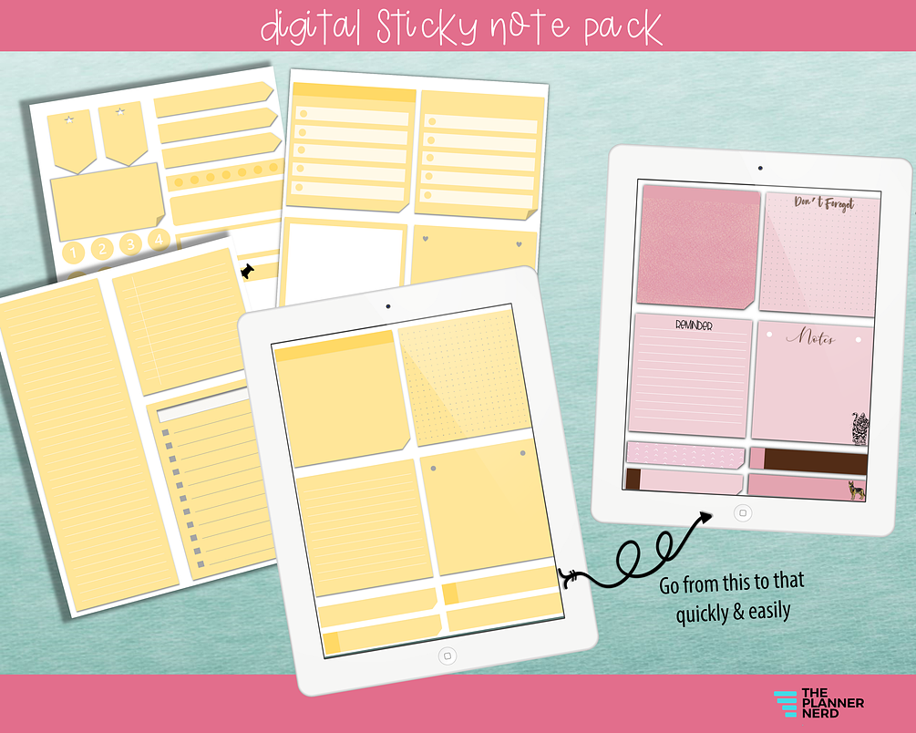 Digital Sticky Note Pack
