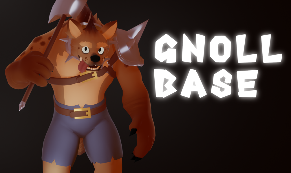 Gnoll Vrchat Avatar Base