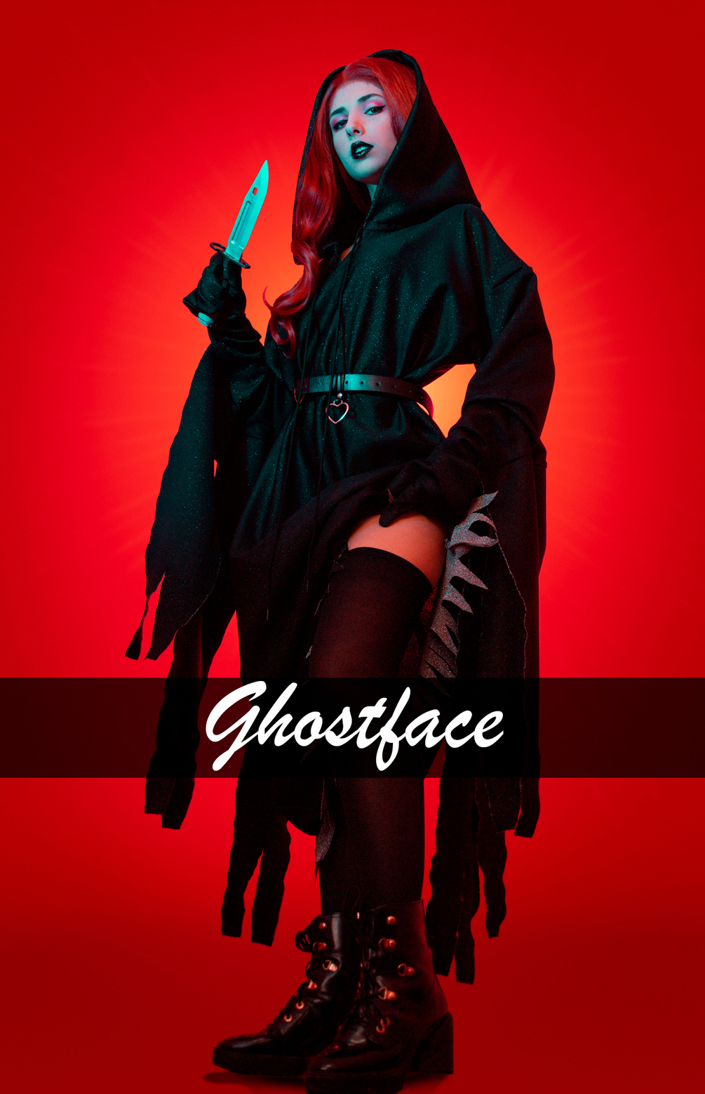 Ghostface Cosplay Set