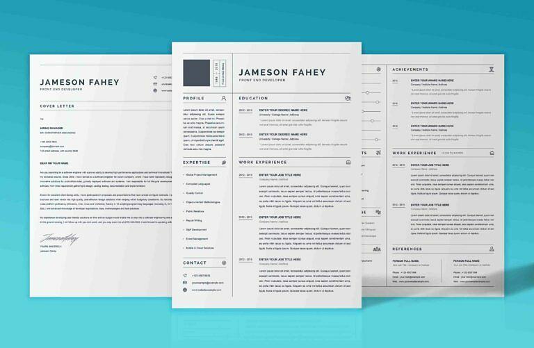 Avant-Garde Word Docs Resume Template