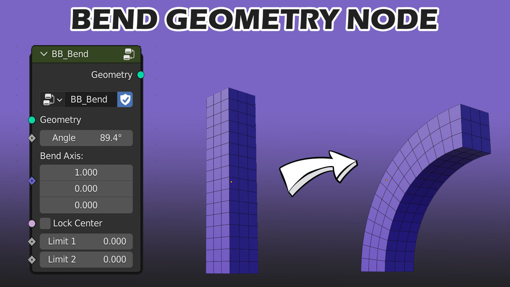 Bend Geometry Node