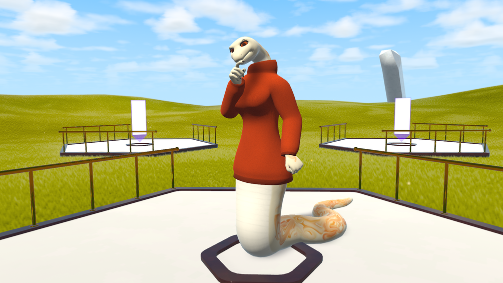 Butterscotch The Corn Snake (VRChat Avatar)