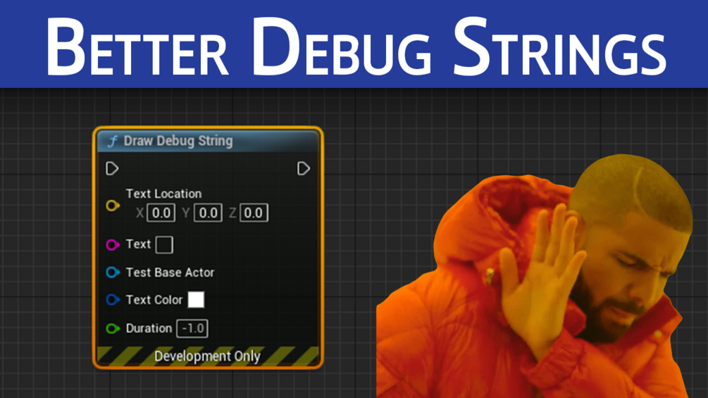 UE5 - Debug Strngs Editor Mode Component