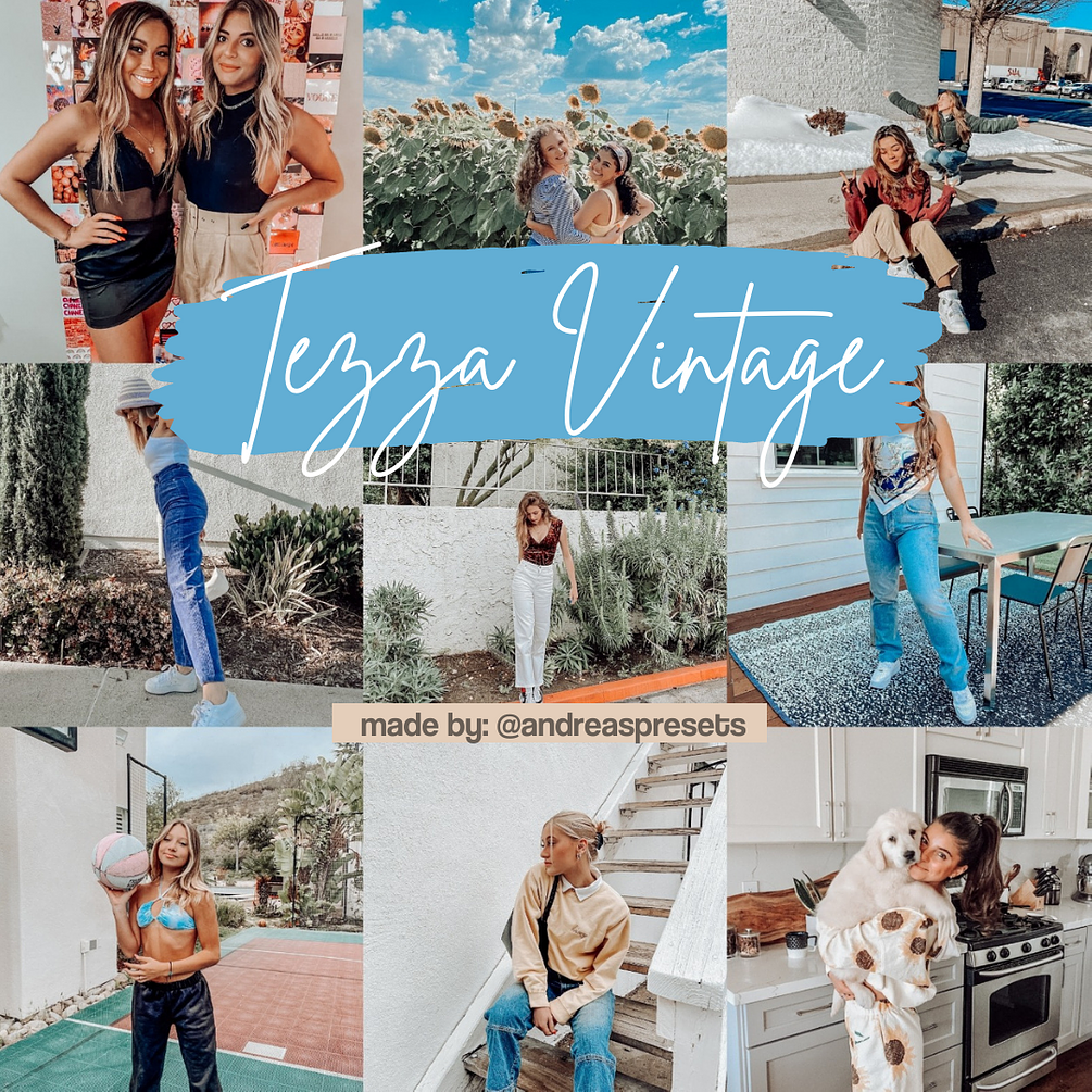 Tezza Vintage Inspired Preset