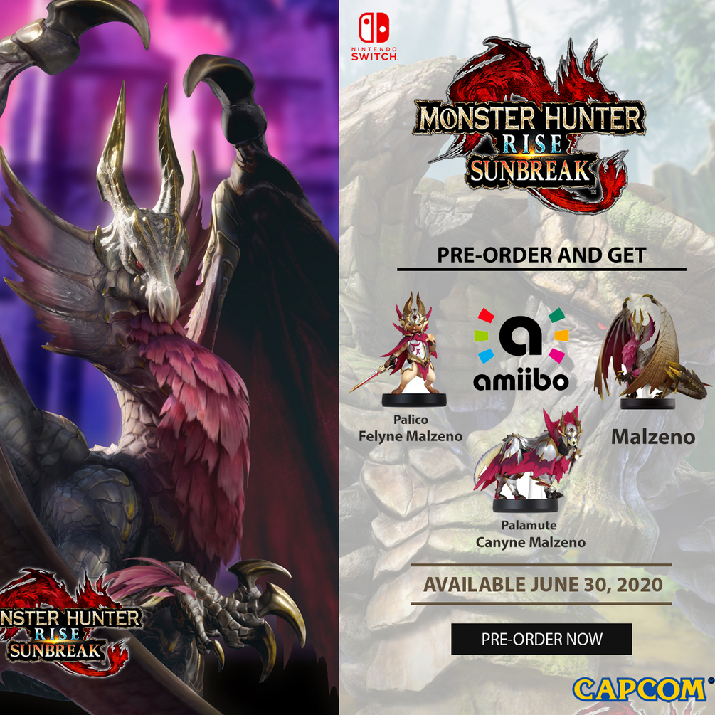 Pre Order Monster Hunter Sunbreak