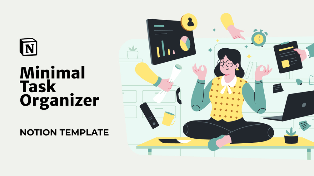 The Minimal Task Organizer Notion Template