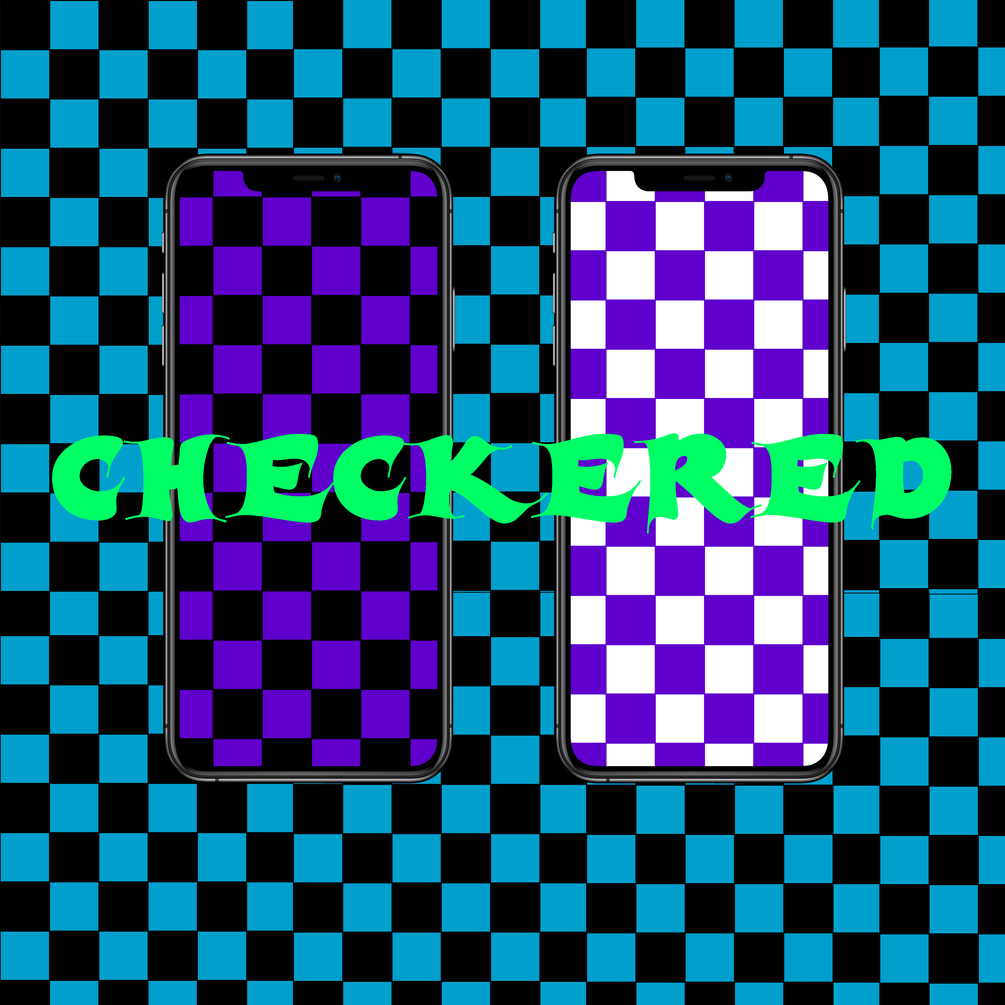 Checkered Wallpaper set