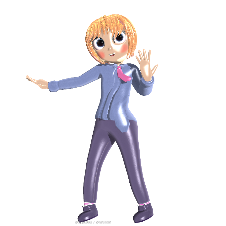 Kid Senpai (MMD(MIKUMIKUDANCE))