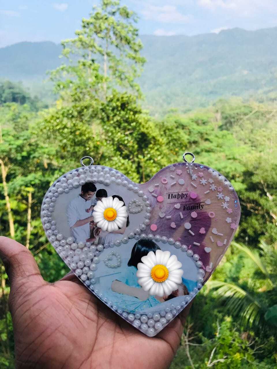 Resin souvenirs for a birthday or anniversary