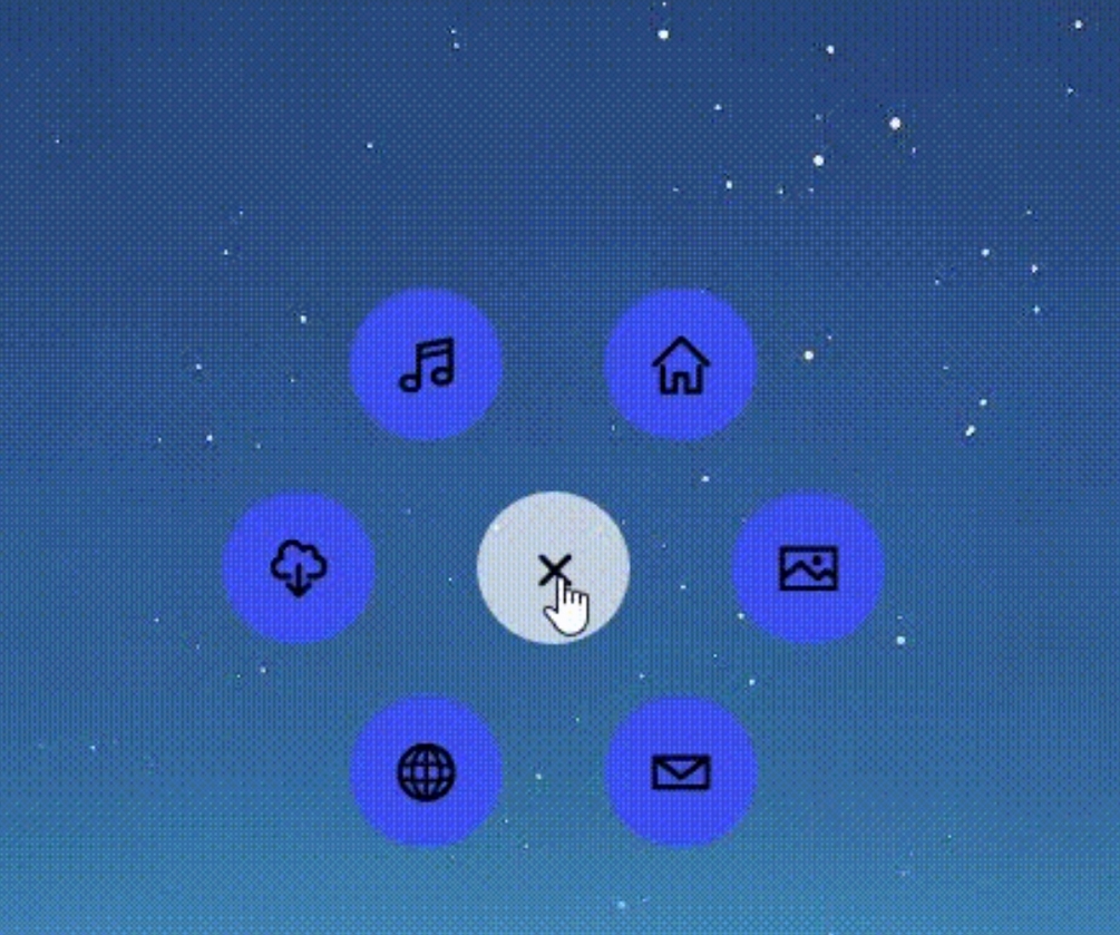 Circular Menu - rainmeter